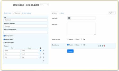 10+ Best Bootstrap Form Builders » CSS Author