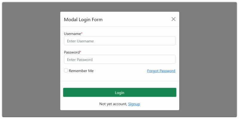 Best Free Bootstrap Login Forms » CSS Author