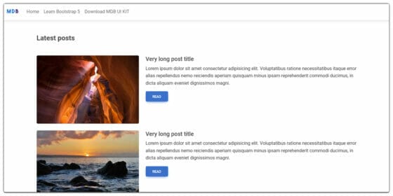 Bootstrap Grid Examples & Snippets