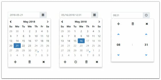 Top Bootstrap Datepickers And Timepickers For Websites