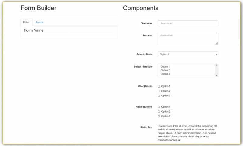 10+ Best Bootstrap Form Builders » CSS Author