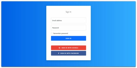 Free Bootstrap Form Templates