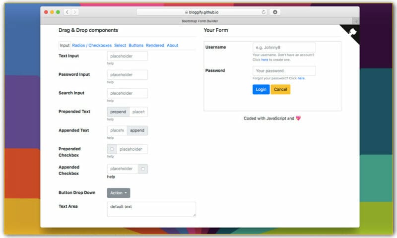 10+ Best Bootstrap Form Builders » CSS Author