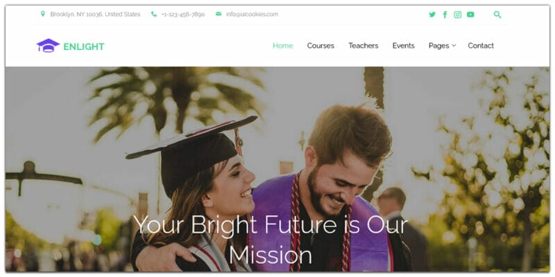 Free Education HTML Website Templates » CSS Author