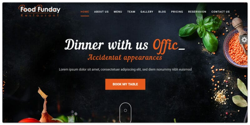 Top Free Grocery Store Bootstrap Templates