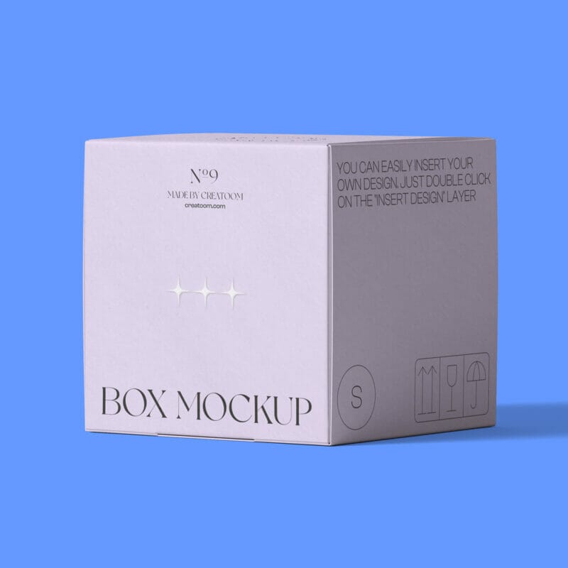 Free Box Mockup Front View PSD » CSS Author