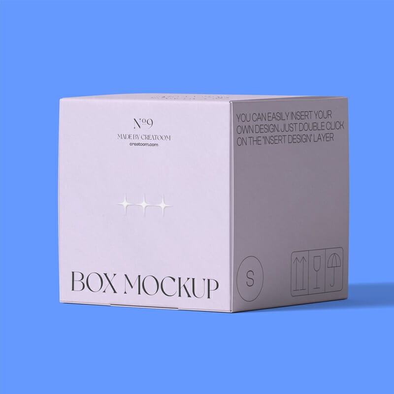 Free Box Mockup Front View PSD » CSS Author