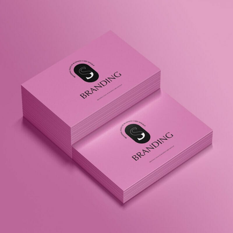 Free Branding Stack Of Business Card Mockup PSD » CSS Author