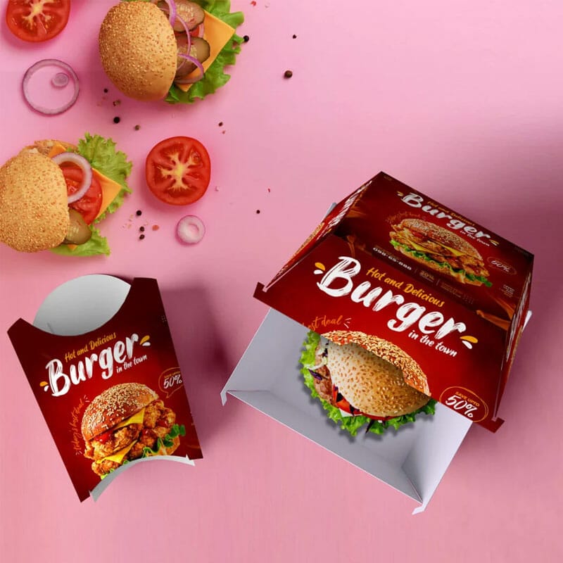 Free Burger Restaurant Mockup PSD Template » CSS Author