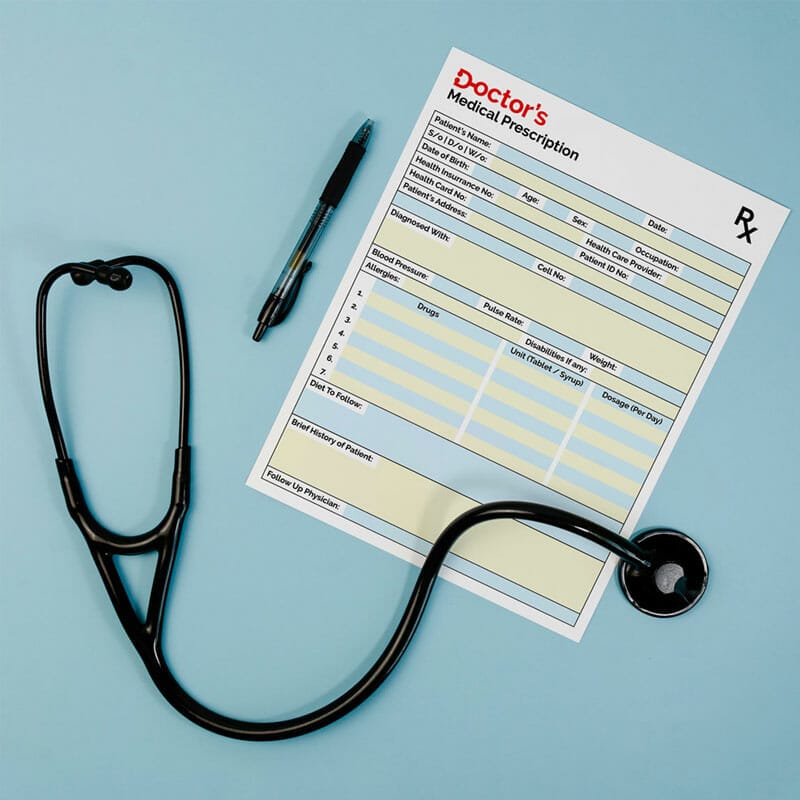 Free Doctor’s Prescription Mockup PSD » CSS Author