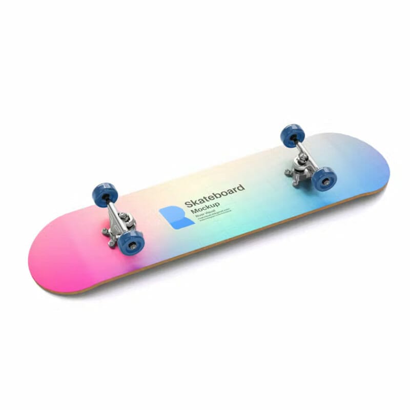 Free Skateboard Mockup PSD » CSS Author