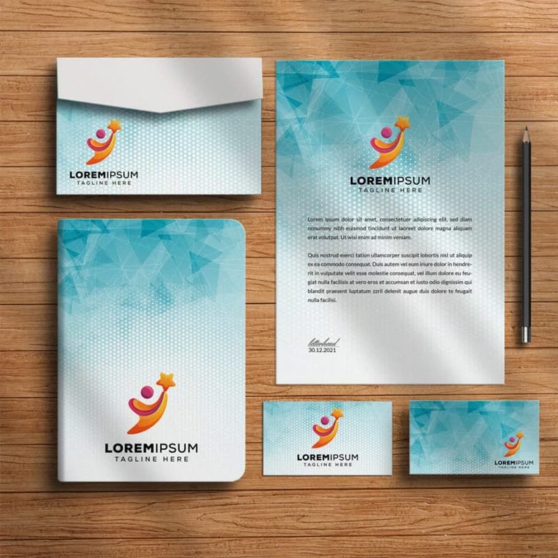 Free Stationery Mockup Kit PSD Template » CSS Author