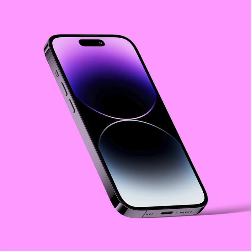 Free Top View IPhone 14 Pro Mockup PSD » CSS Author