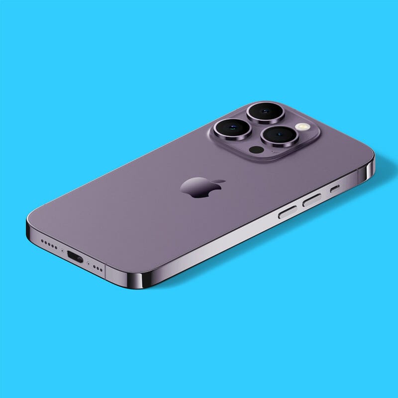 Isometric Free IPhone 14 Pro Mockup PSD » CSS Author