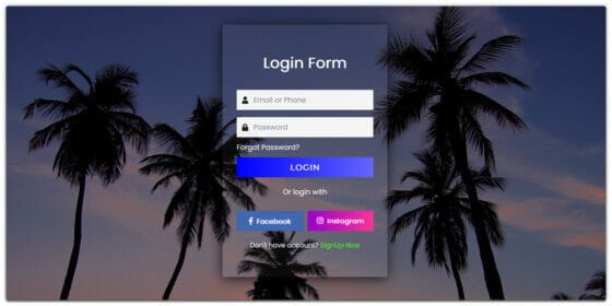 Free Bootstrap Form Templates
