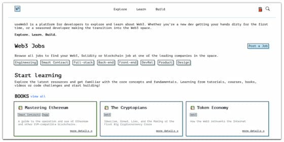 Useful Learning Resources For Web 3.0 Developers