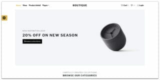 Free ECommerce Bootstrap Templates » CSS Author