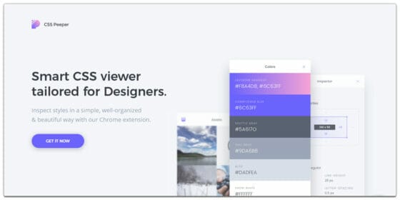 Best Chrome Extensions For Designers » CSS Author