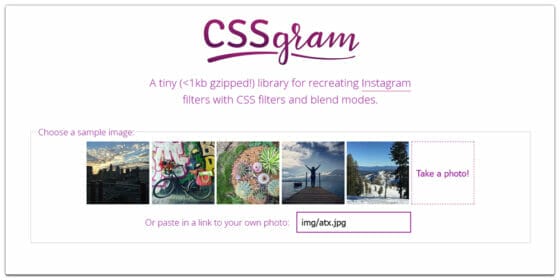 Css Filter Generators And Libraries Css Author