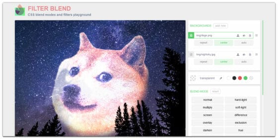 CSS Filter Generators & Libraries » CSS Author