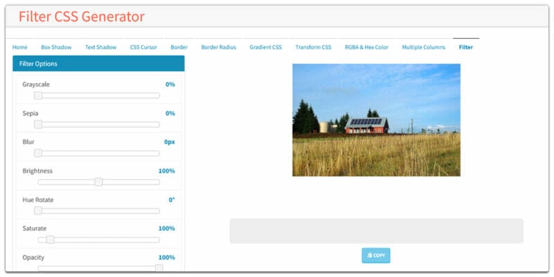 CSS Filter Generators & Libraries » CSS Author CSS Filter Generators & Libraries » CSS Author