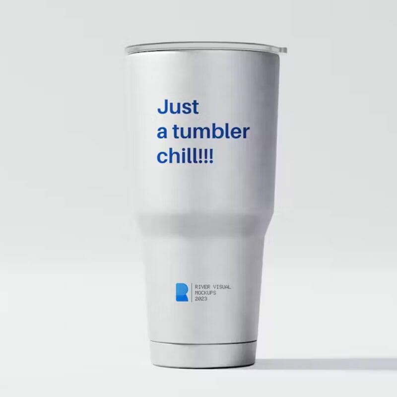 Free Basic Tumbler Mockup PSD » CSS Author