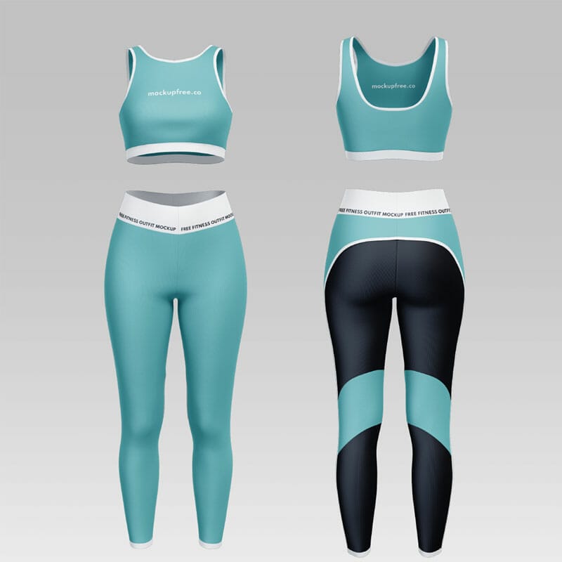 Free Fitness Outfit Mockup PSD » CSS Author