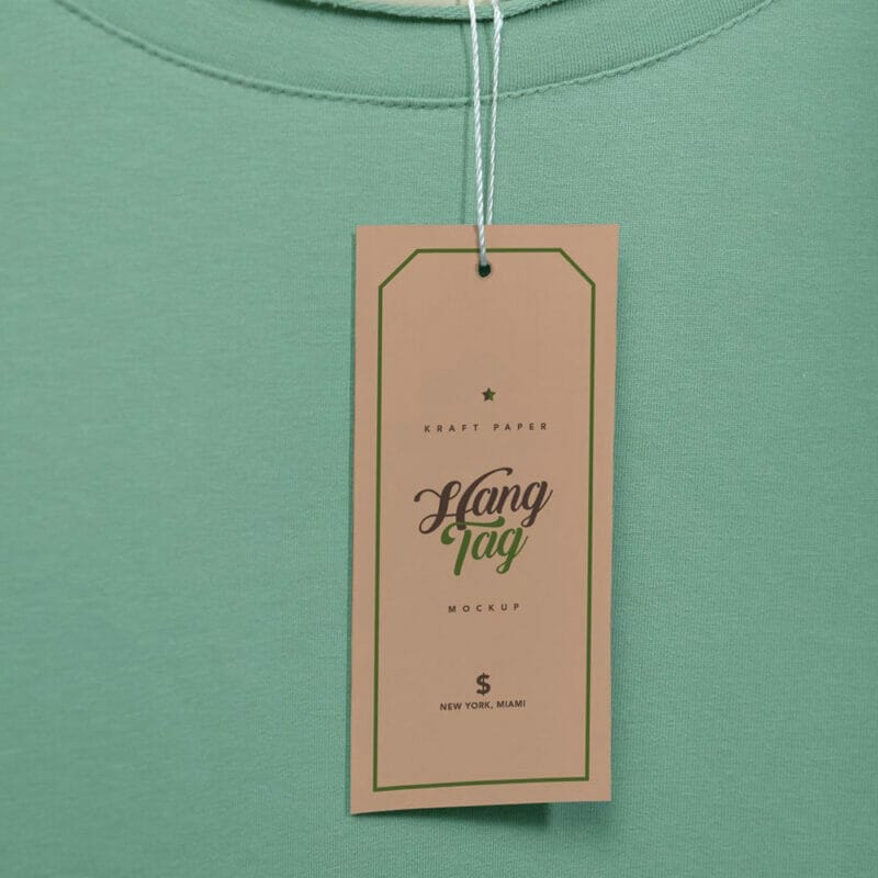 Free Hanging Tag Mockup PSD » CSS Author