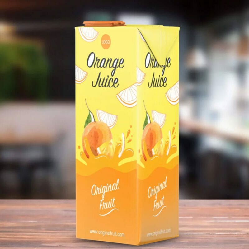 Free Juice Box Mockup PSD Template » CSS Author