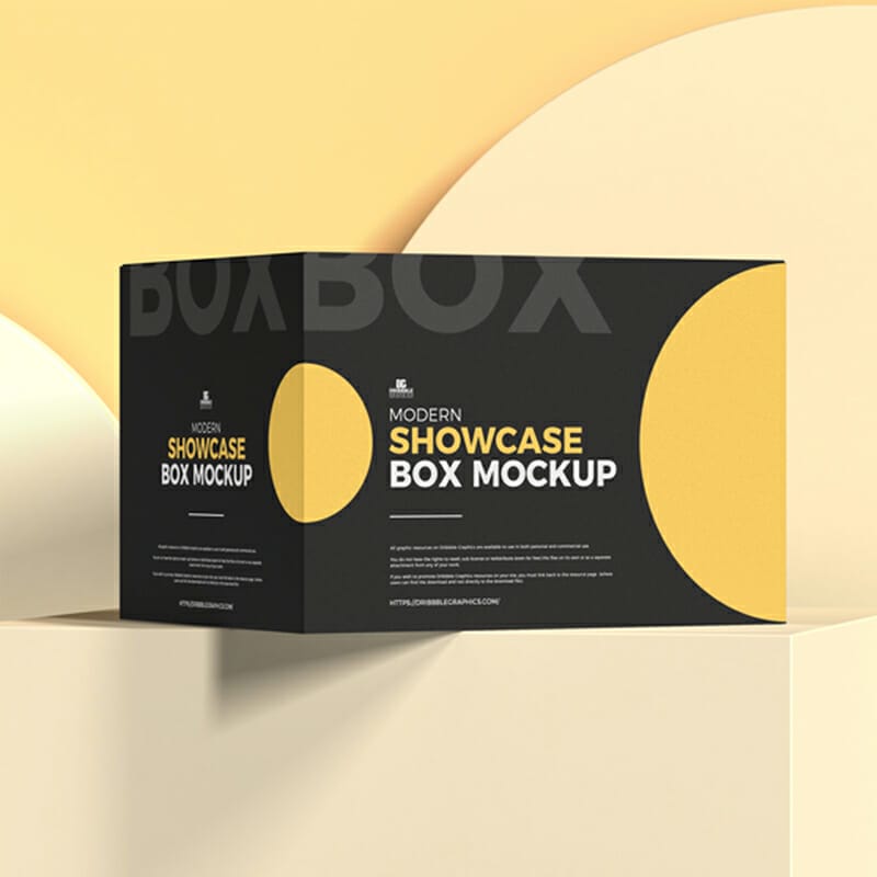 Free Modern Showcase Box Mockup PSD » CSS Author