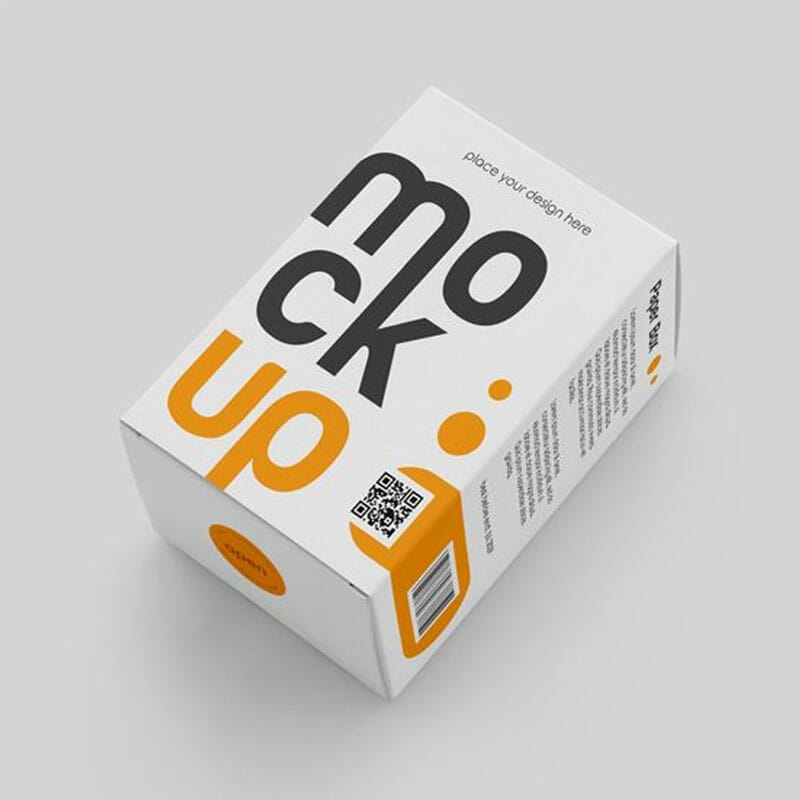 Free Paper Box Mockup PSD » CSS Author