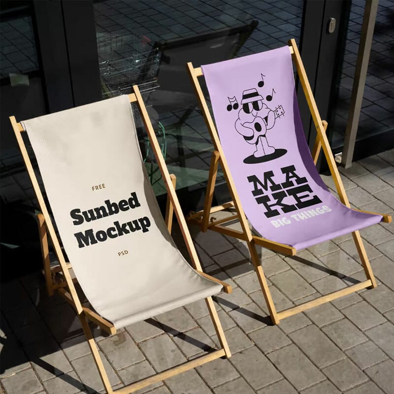 Free Sunbeds Mockup PSD » CSS Author