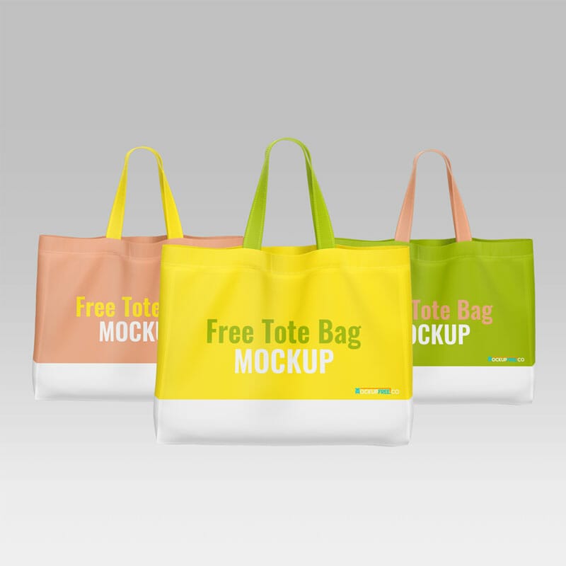 Free Tote Bags Mockup Free PSD » CSS Author
