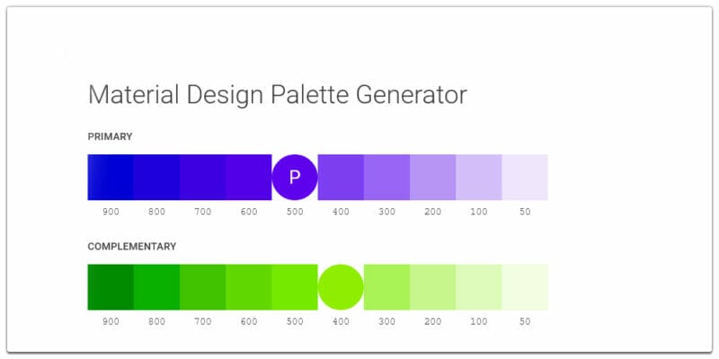 Tools For Generating Material Design Color Palettes » CSS Author