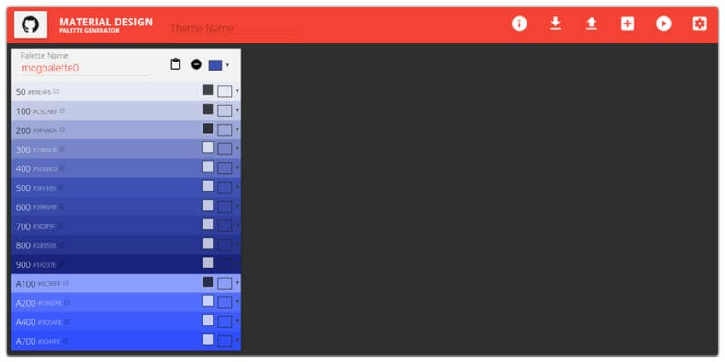 Tools For Generating Material Design Color Palettes » CSS Author