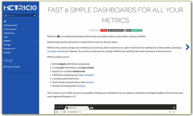 20+ Best Dashboard Frameworks » CSS Author