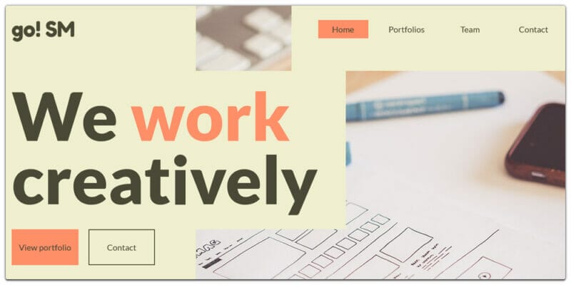 Free Bootstrap Portfolio Templates » CSS Author