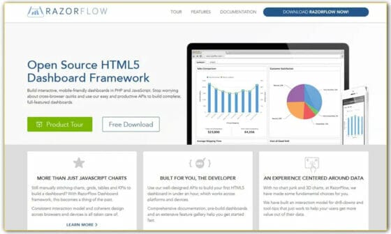 20+ Best Dashboard Frameworks » CSS Author