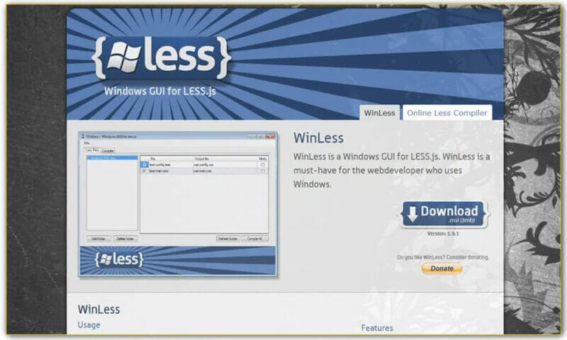 50+ Less Compilers (Complete Collection) » CSS Author