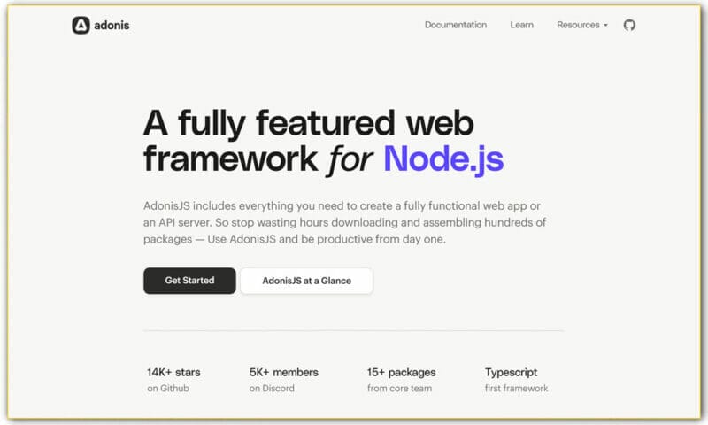 100+ Best Node.js Frameworks » CSS Author