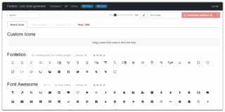 Icon Font Generator And Icon Design Templates » CSS Author