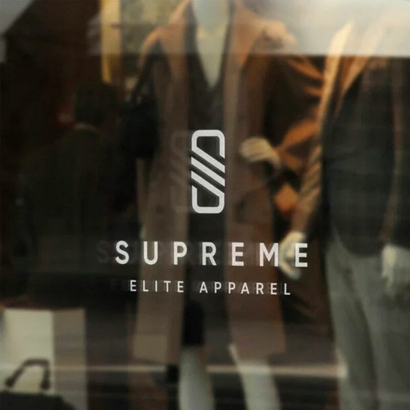 Free Logo Mockup In Window Shop PSD » CSS Author