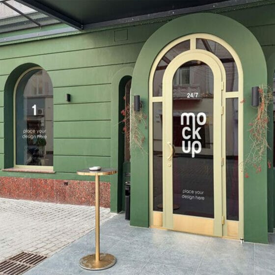 10+ Best Free Shop Facade Mockup Templates » CSS Author