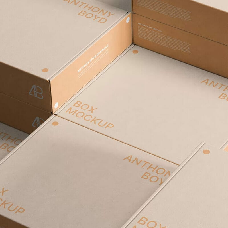 Free Stacked Boxes Mockup PSD » CSS Author