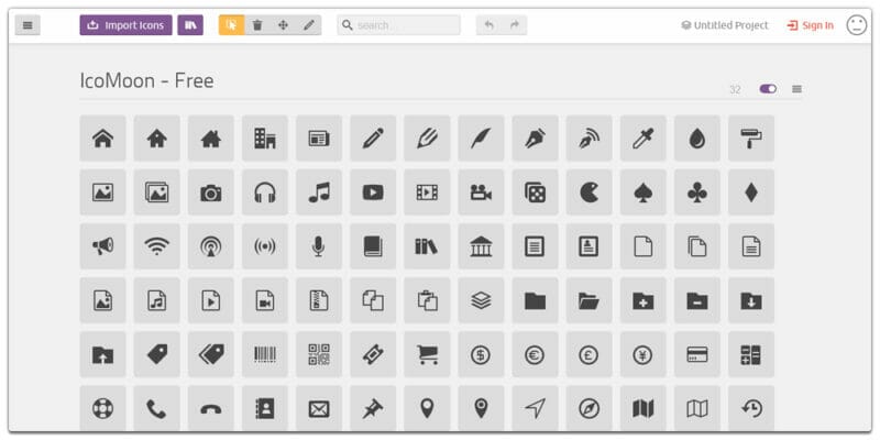 Icon Font Generator And Icon Design Templates » CSS Author