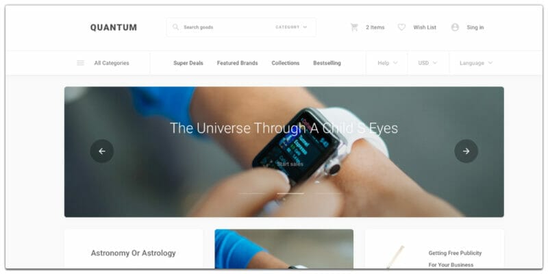 Free Ecommerce Web Templates PSD » CSS Author