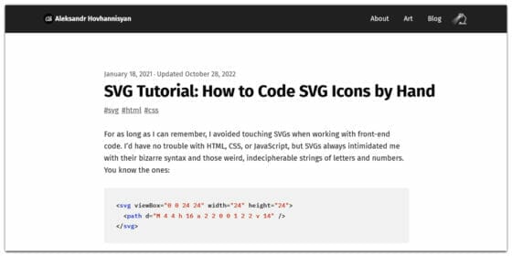 Best SVG Tutorials & Techniques » CSS Author