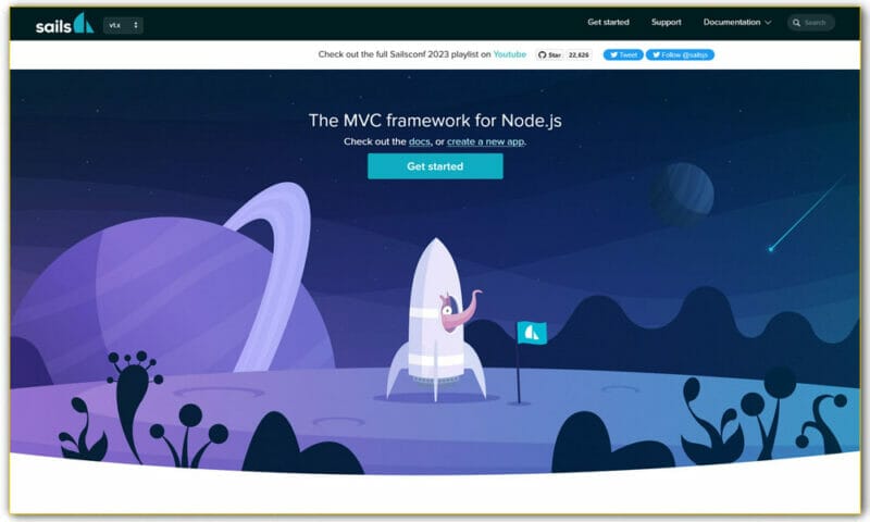 100+ Best Node.js Frameworks » CSS Author