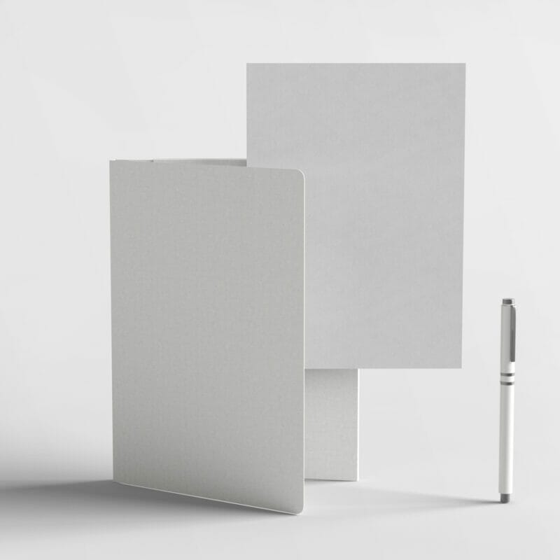 Archive File Folder With Letterhead Mockup » CSS Author