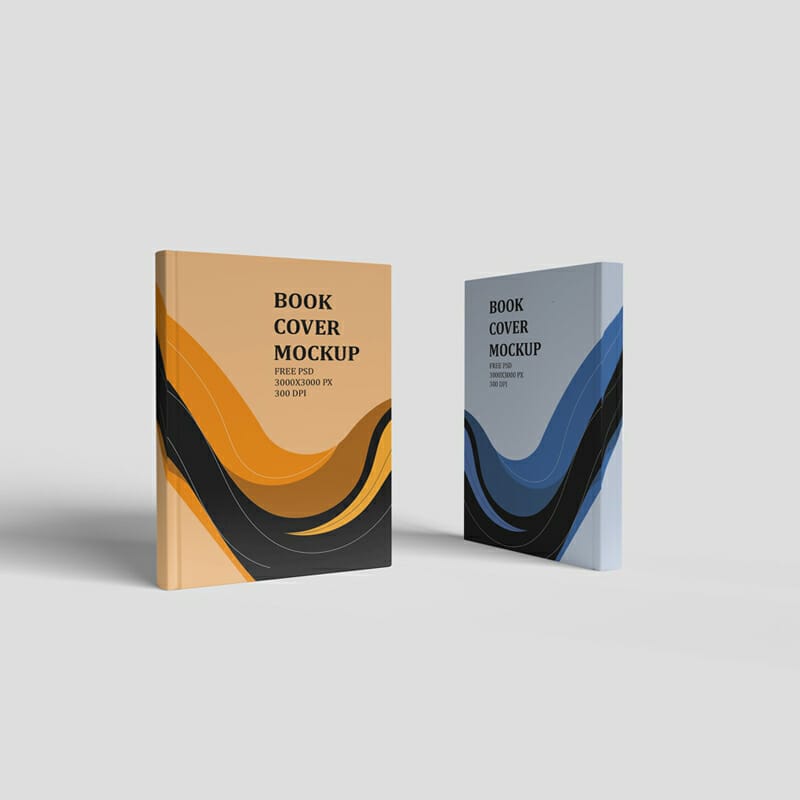 Free Two Book Cover Mockup PSD » CSS Author